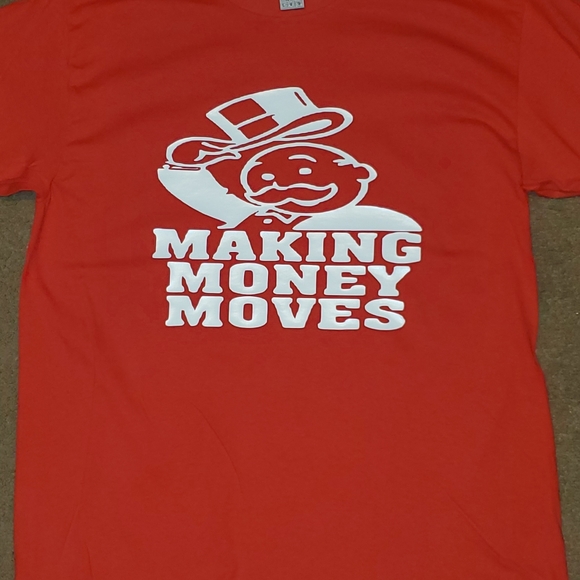 Gildan | Shirts | Making Money Moves Tshirt | Poshmark